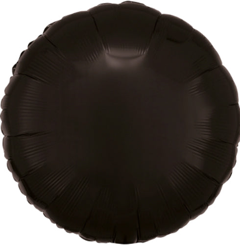 18 inch Black Rounds – MSR Balloons